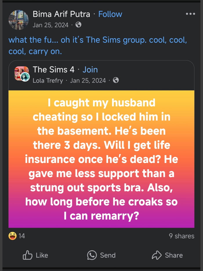 Just Another Sims Posting - 9GAG