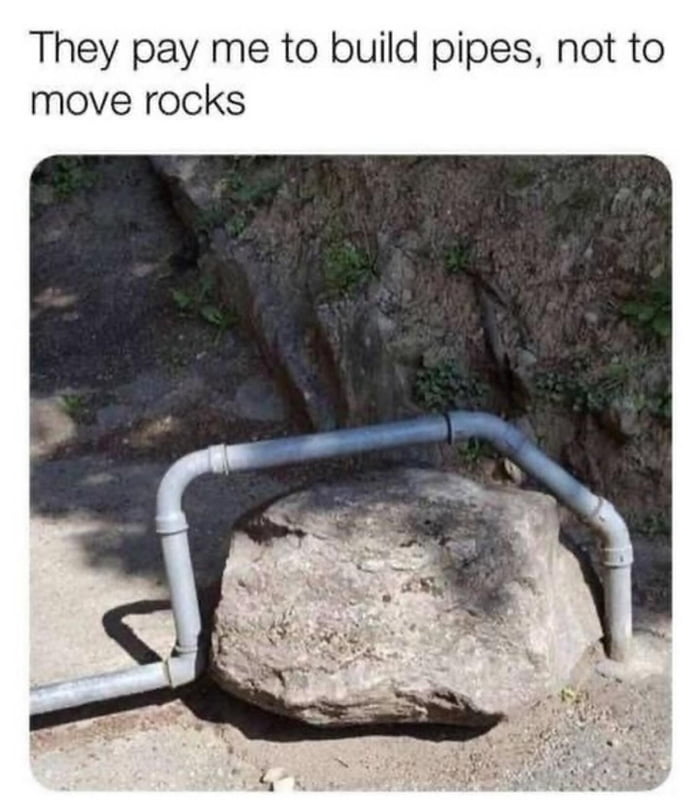 Efficiency is key, or maybe just avoiding heavy lifting. - 9GAG