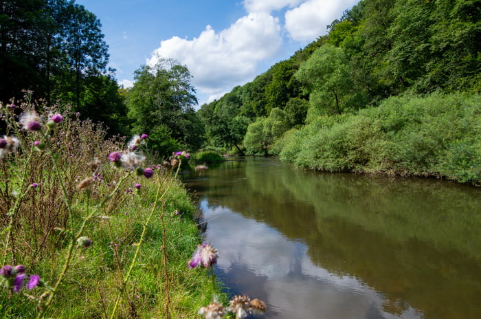 My lokal river "kyll". Landacape i can enjoy every day - 9GAG