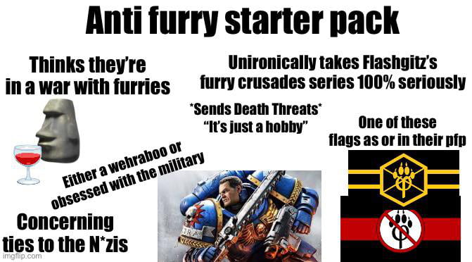 The Anti-Furry starter pack - 9GAG