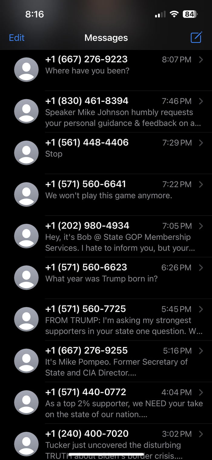 Never ending texts from a billionaire begging for money - 9GAG