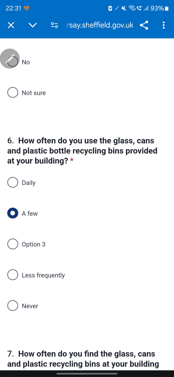 Wrote the recycling survey boss - 9GAG