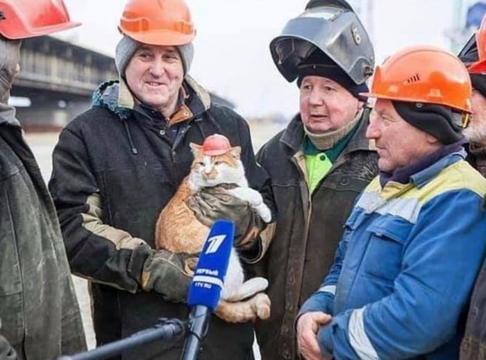 Construction workers taking interview - 9GAG