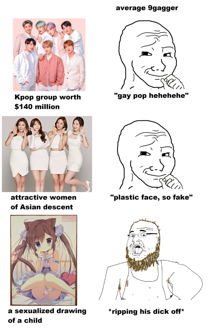 My post was deleted, which tells me i'm hitting a nerve. the hypocrisy is mind boggling - 9GAG