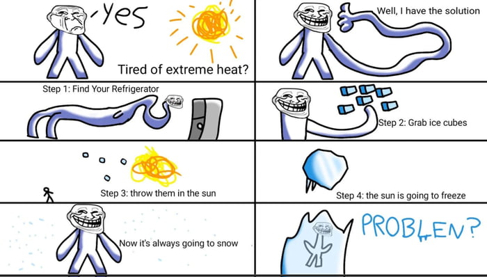 Old rage comics - troll physics 4 - 9GAG