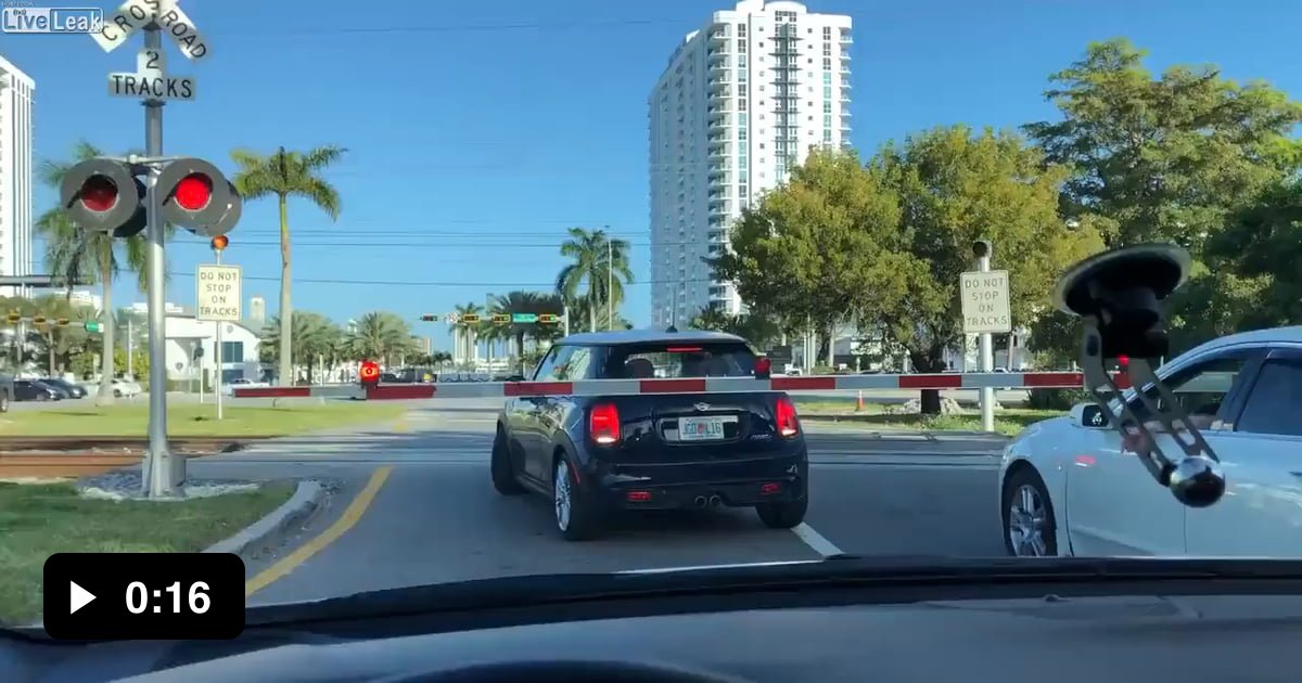 Why would you honk and gesture for the driver to go forward?? - 9GAG