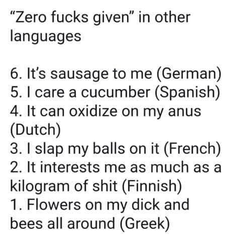What are some weird sayings you have in your language? - 9GAG