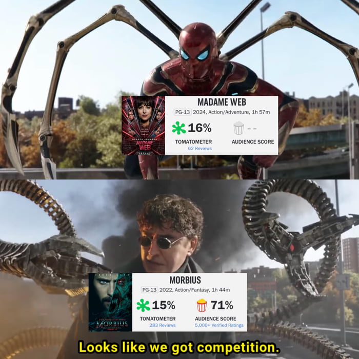 Madame Web? More like Madame Bad! - 9GAG