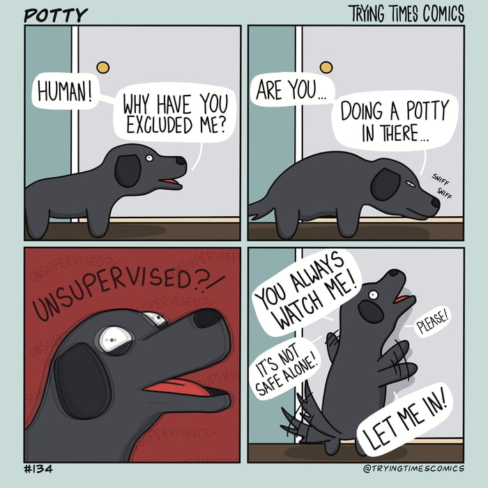 7 Trying Times Comics for International Dog Day - 9GAG