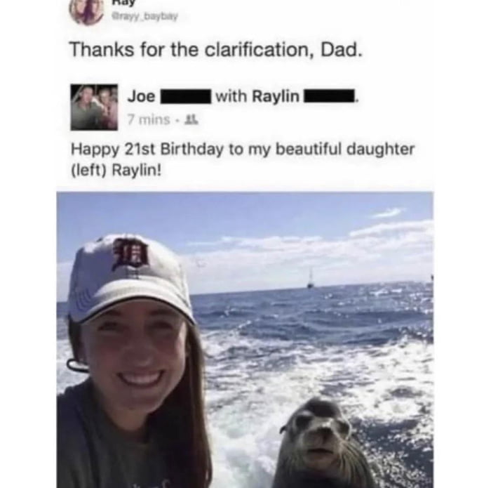 Thanks for the clarification, Dad. - 9GAG