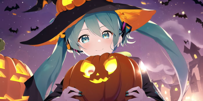 Halloween Miku - 9GAG