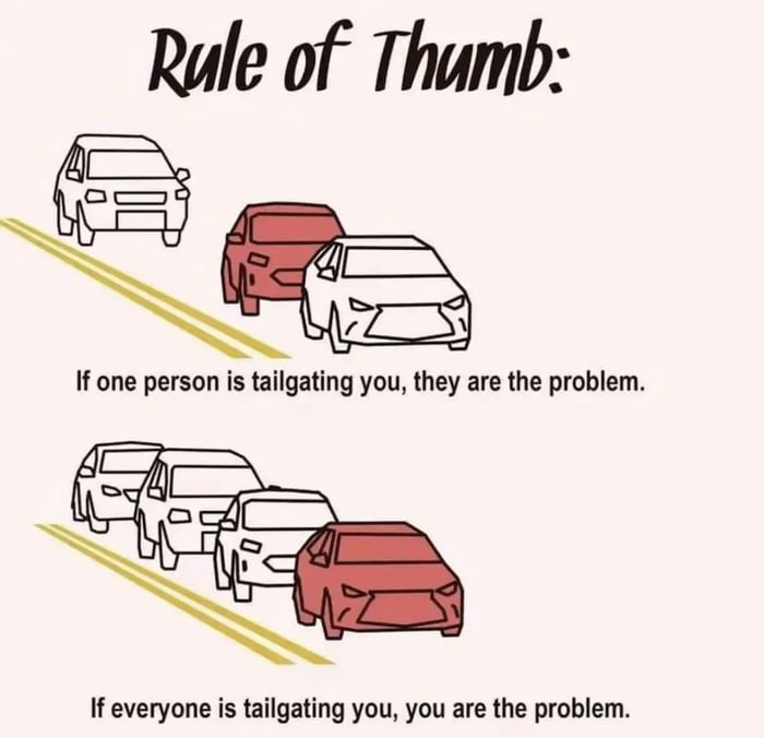 The rule of thumb - 9GAG