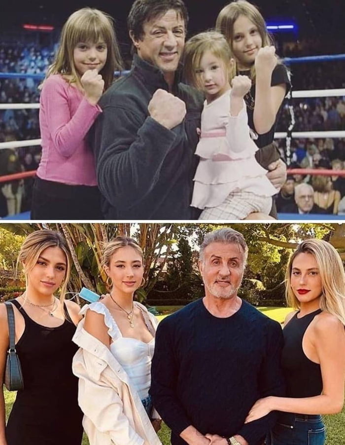 Rambo with his daughter's - 9GAG