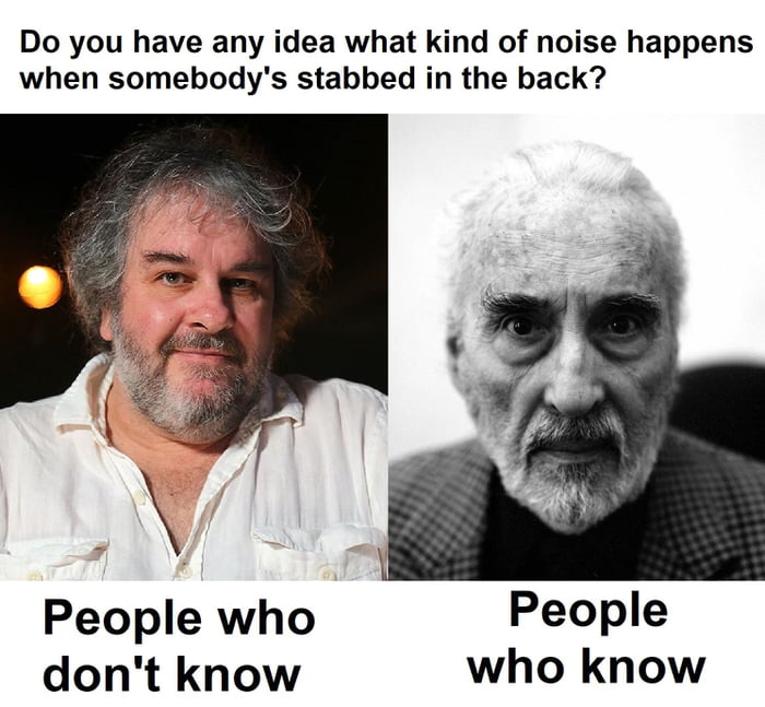 Christopher Lee's war stories - 9GAG