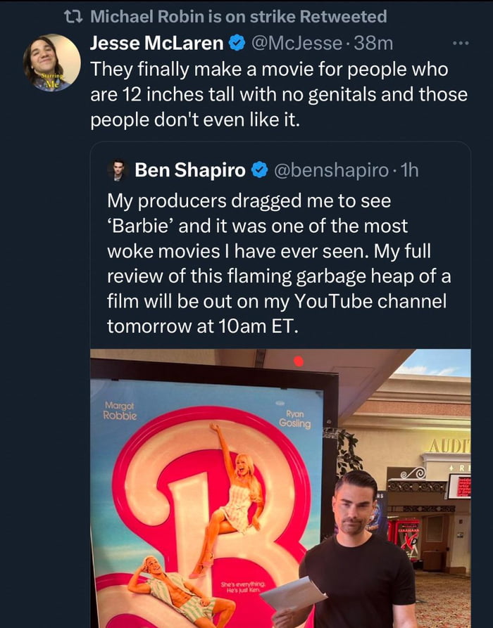 It's rough when your target audience doesn't like your movie - 9GAG