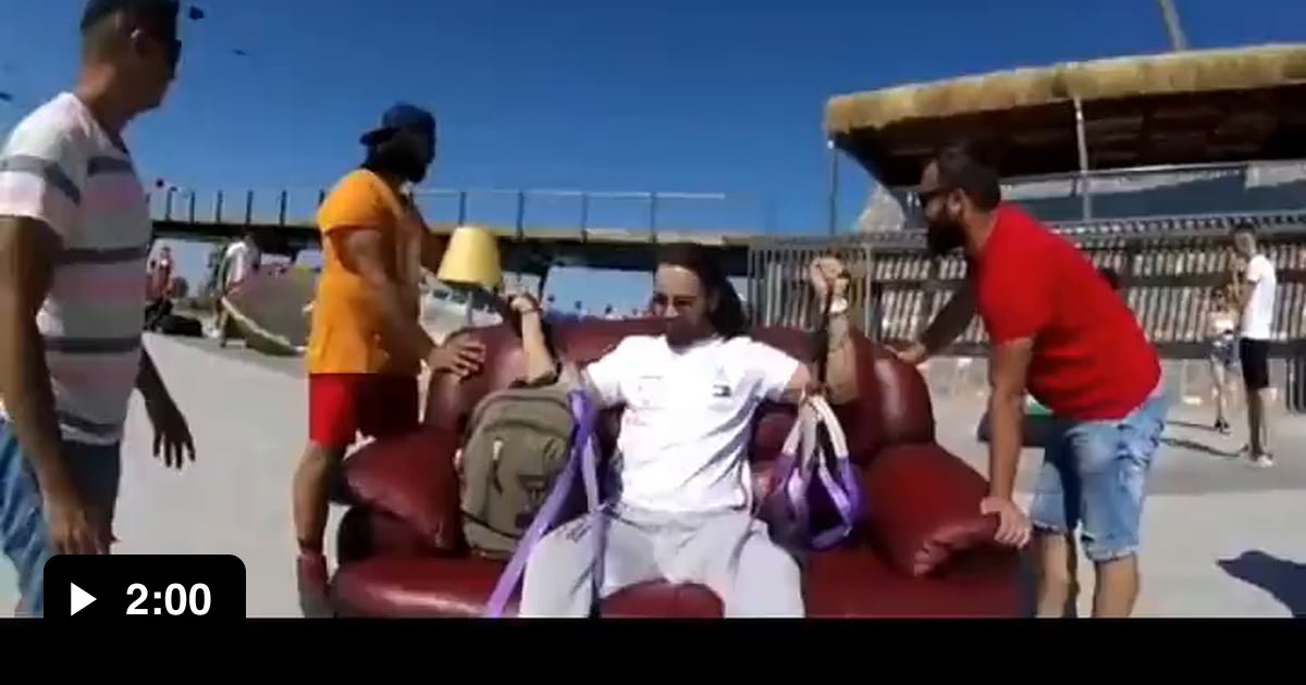 Paraglide with Couch - 9GAG