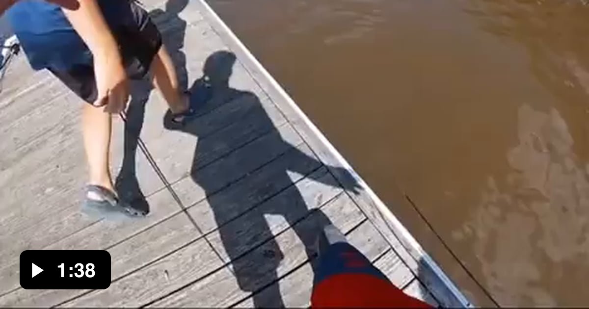 Kids caught a 30 inch striper - 9GAG
