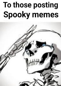 For all you spooky doot dooters. - 9GAG