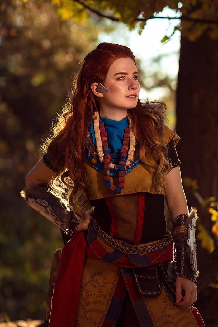 Aloy from Horizon Zero Dawn cosplay by likeassassin - 9GAG