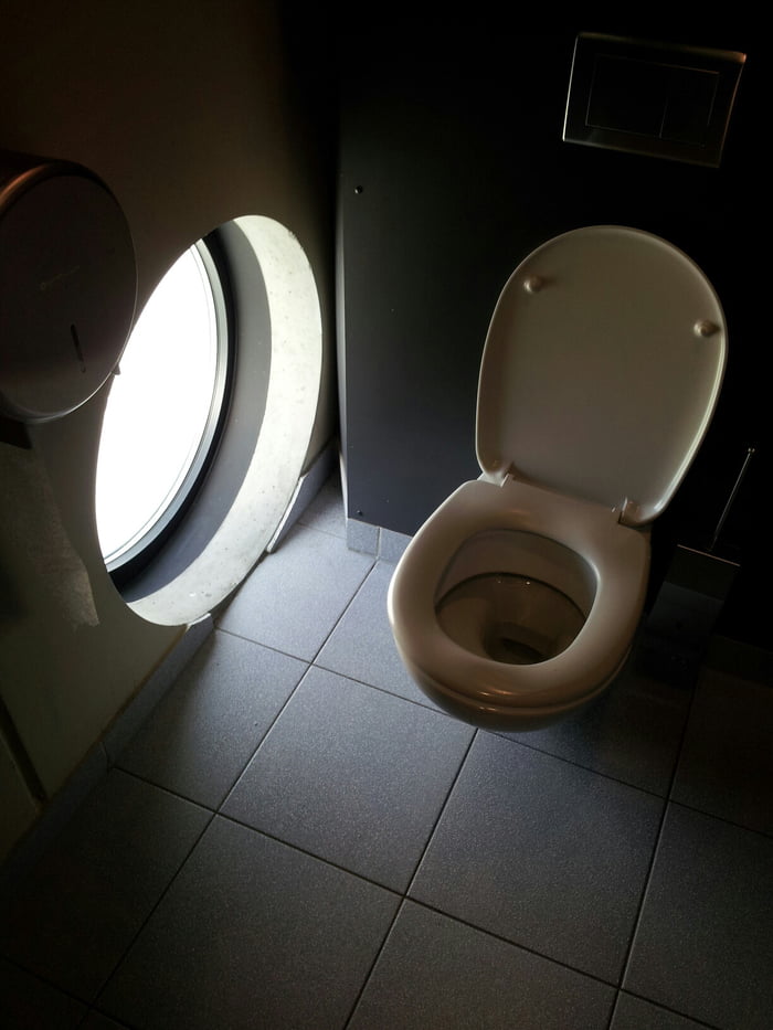 Infamous toilet in c-13 building at Wrocław university of science and ...