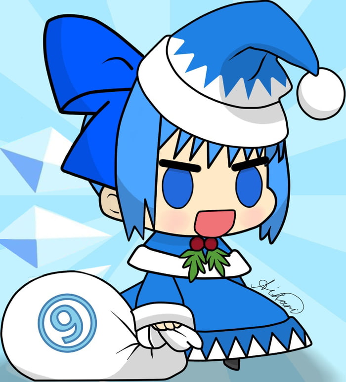 Padoru Advent calendar (day ⑨): Cirno (by aihani) - 9GAG