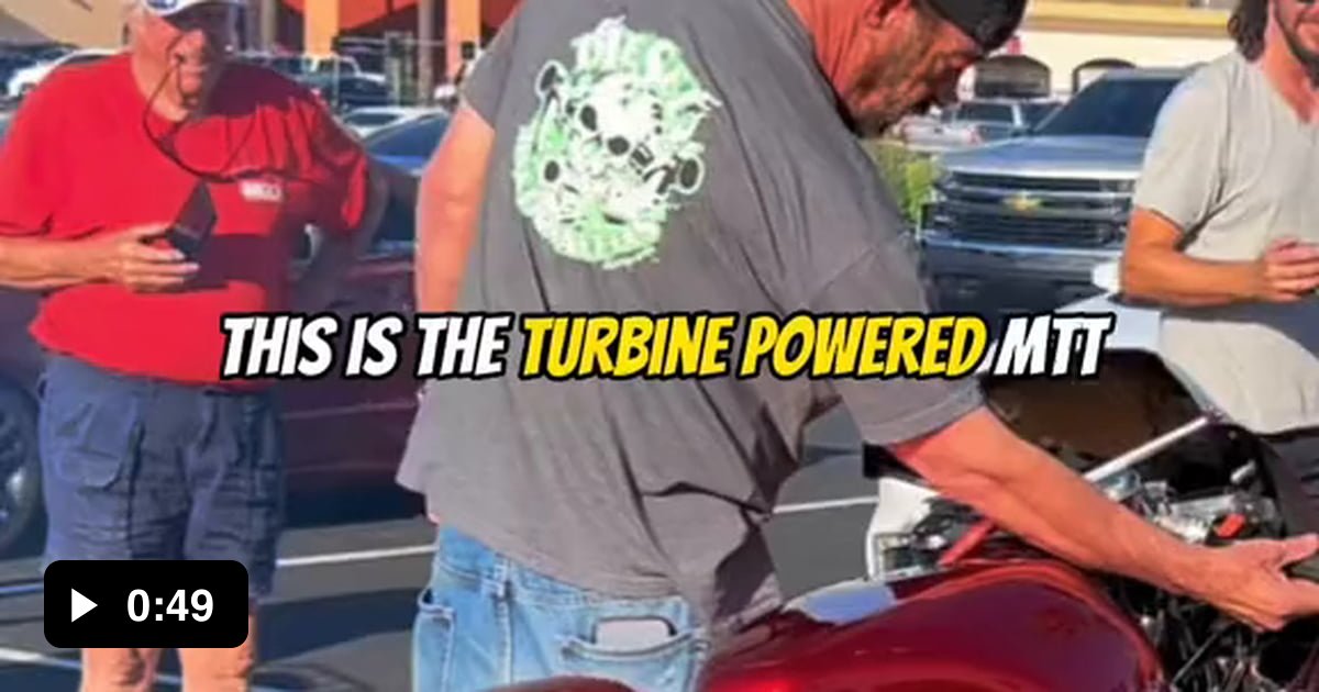 Can you handle this MTT Y2K superbike? Top speed 273 mph - 9GAG