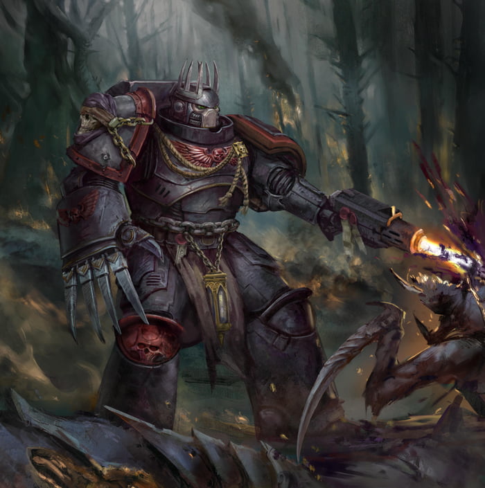 Custom chapter master commission-aectann - 9GAG