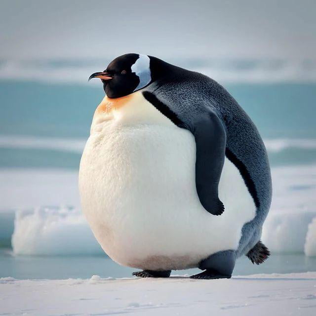 Penguin chief, ruler of the frozen lands - 9GAG