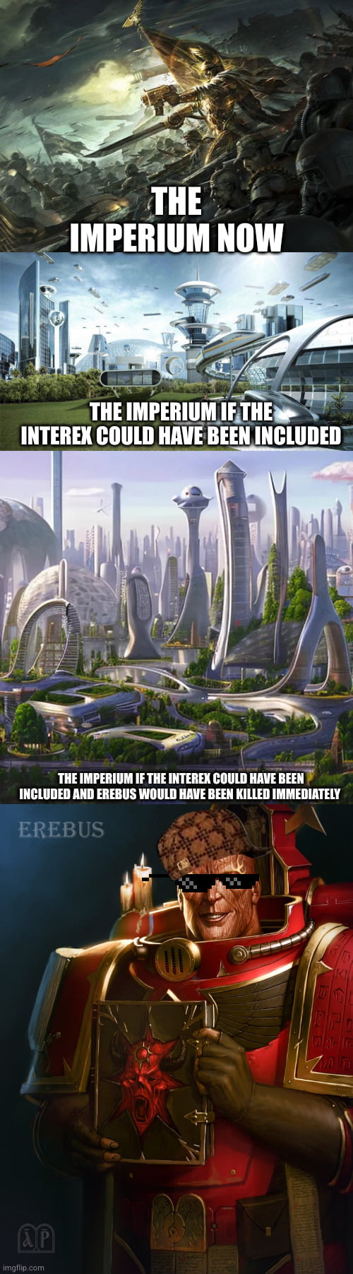 At least we have a very punchable face in 40k - 9GAG