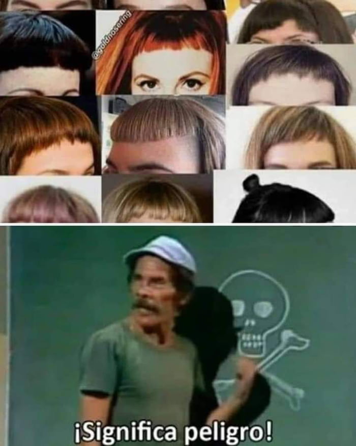 Amo el flequillo de una zurda hembra - 9GAG