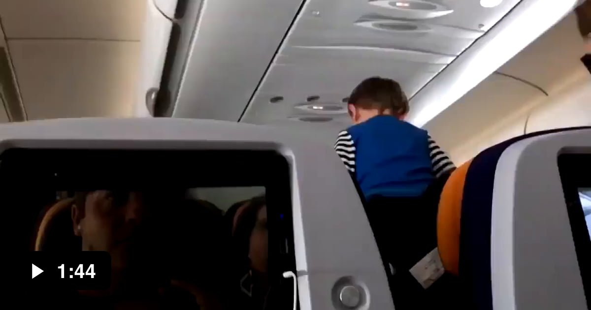 Child screams for most of 8 hours long flight - 9GAG