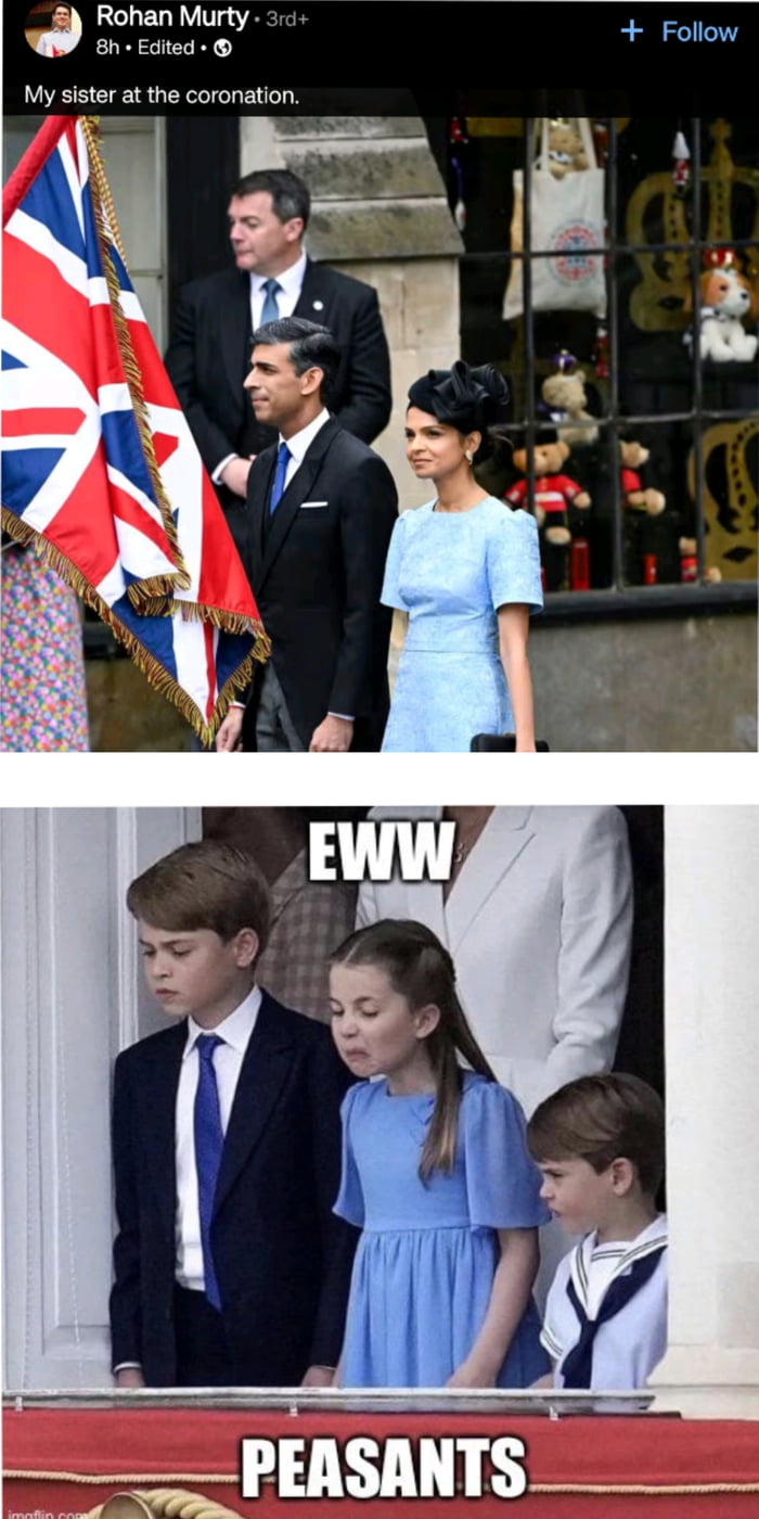 Ewww!! Peasants!!! - 9GAG