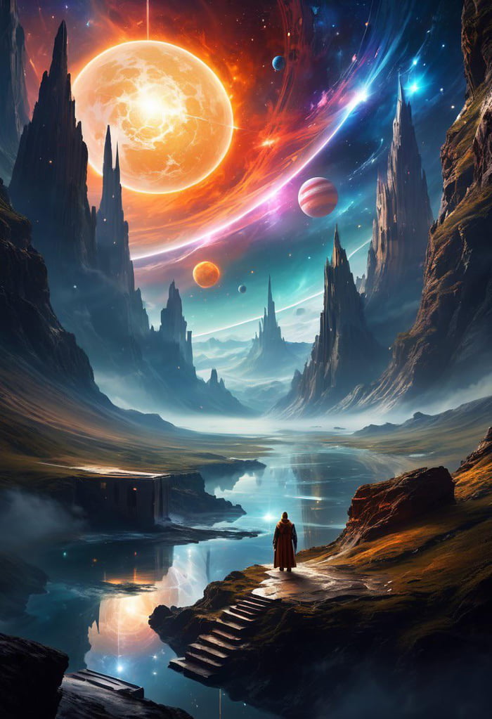 Want to experience a higher dimension or find your higher self? Maybe ...