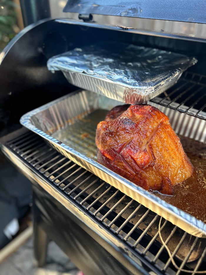 Best. Ham. Ever. Kurabota from Snake River Farms smoked for 4 hours ...