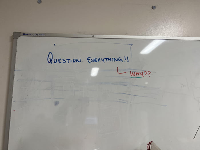 On the maintenance planner’s whiteboard at work. - 9GAG