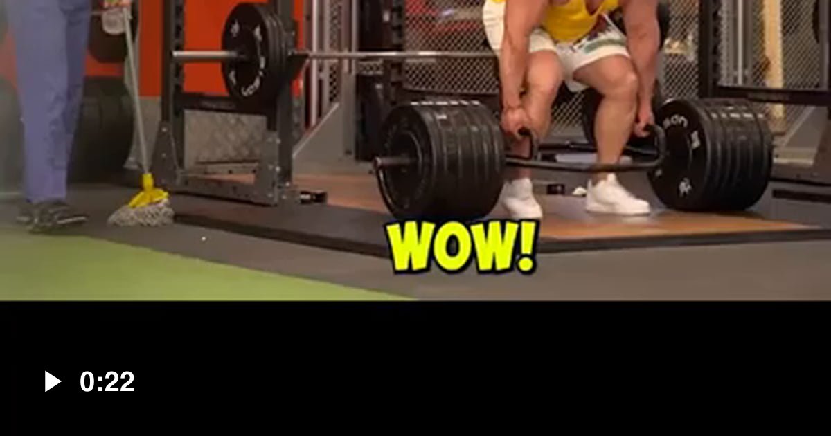 Body builder pretending to be a cleaner - 9GAG