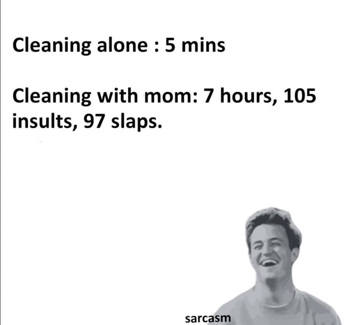 Cleaning alone - 9GAG