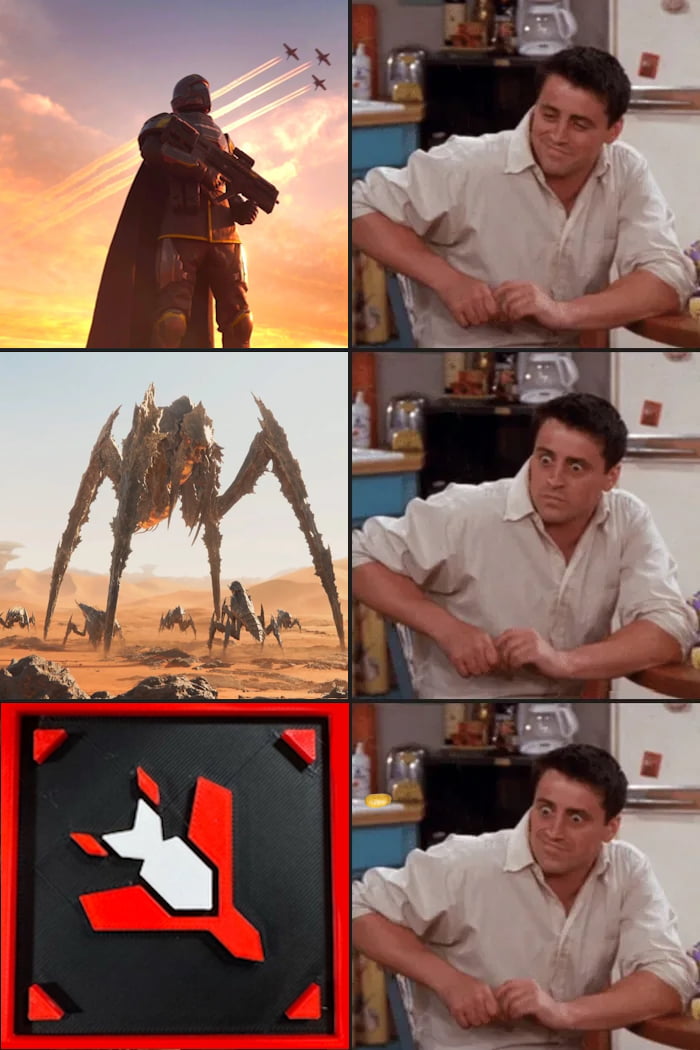 The HellDivers cycle of emotion - 9GAG