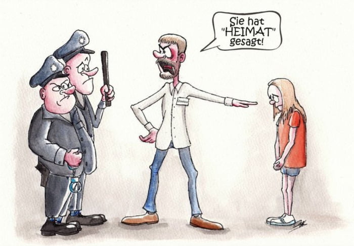 Wo ist Stasi Nancy, wenn man sie braucht? - 9GAG