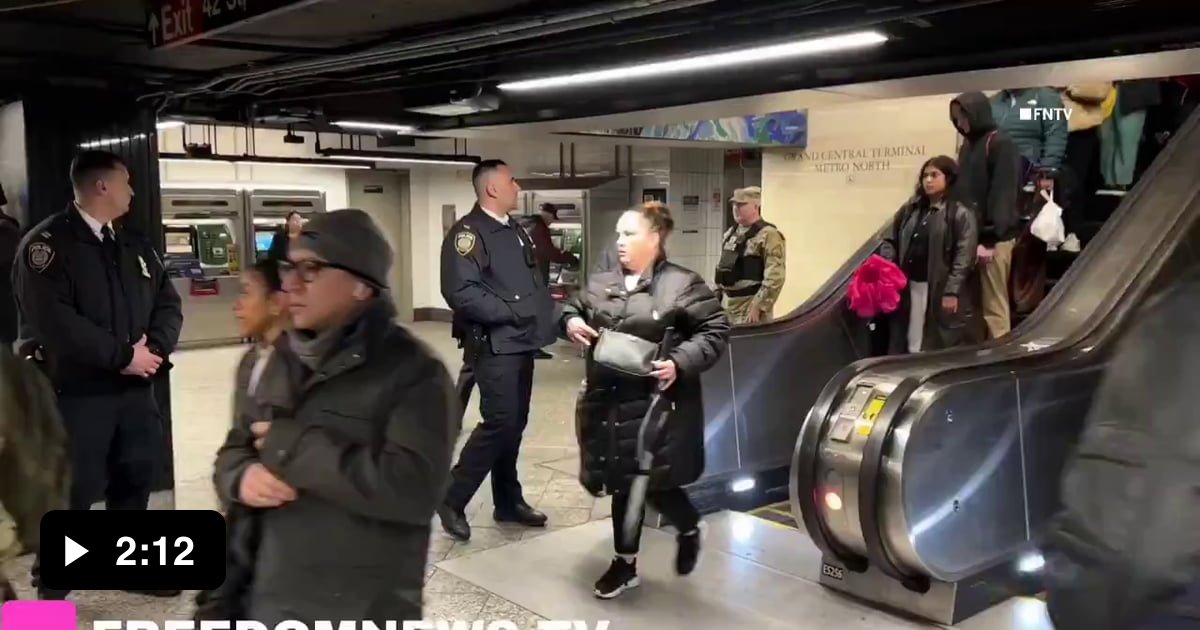 National Guard deployed to subway stations in NYC. This is an attempt ...