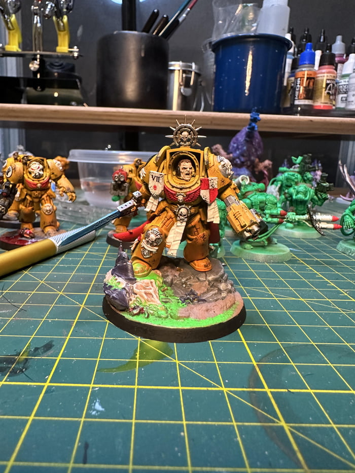 First captain painted. - 9GAG