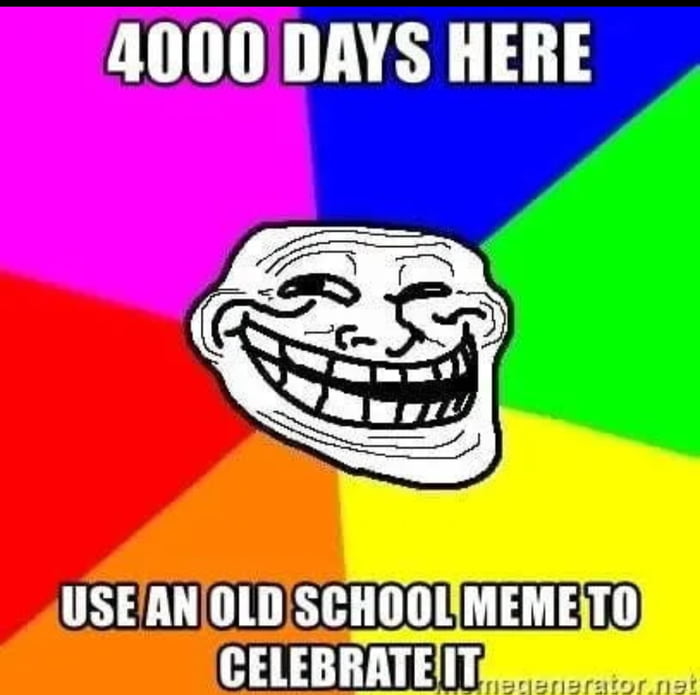 Over 4000 days guys. - 9GAG
