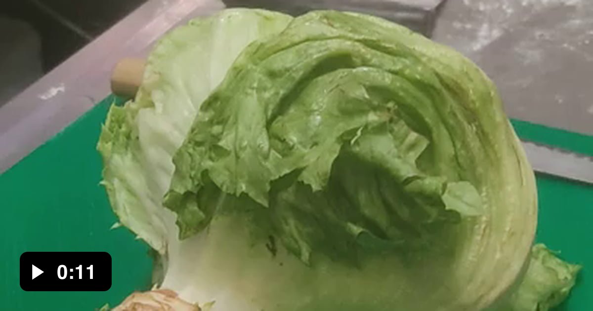 How to core a lettuce head - 9GAG