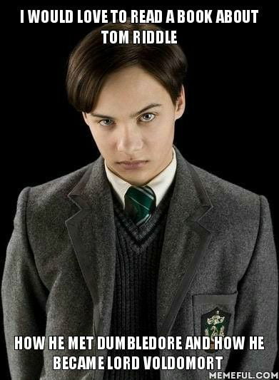 If only, after all he was a great wizard, bad person but he did great ...