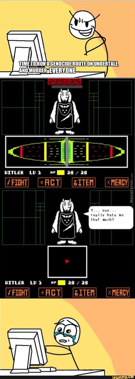 Instant regret [Undertale] - 9GAG