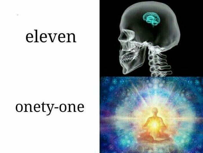 Onety-one. twoty-two. threety-three. - 9GAG