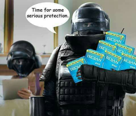 Time for some serious protection - 9GAG