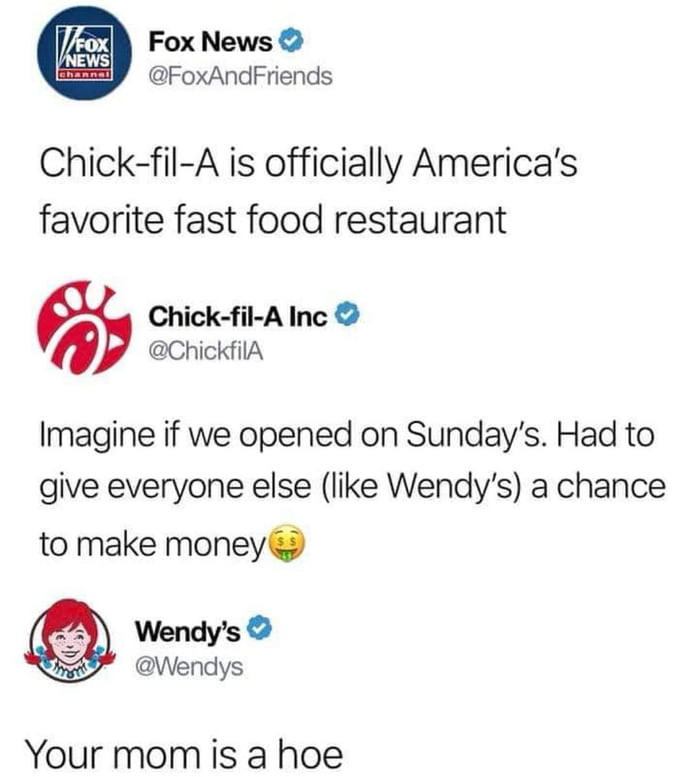 Wendy's getting triggered - 9GAG