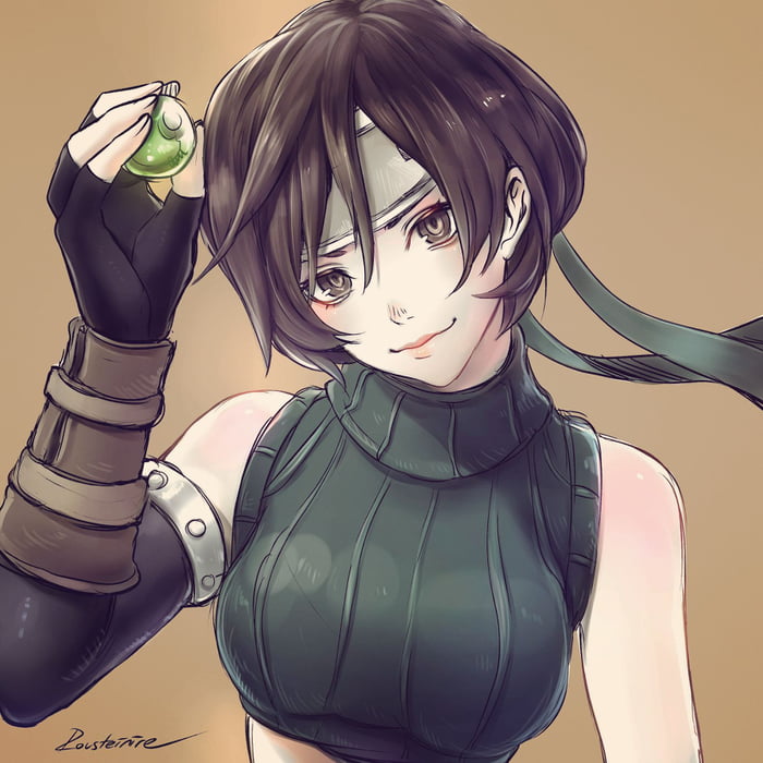 My fanart of my favorite Final Fantasy VII character, Yuffie Kisaragi ...