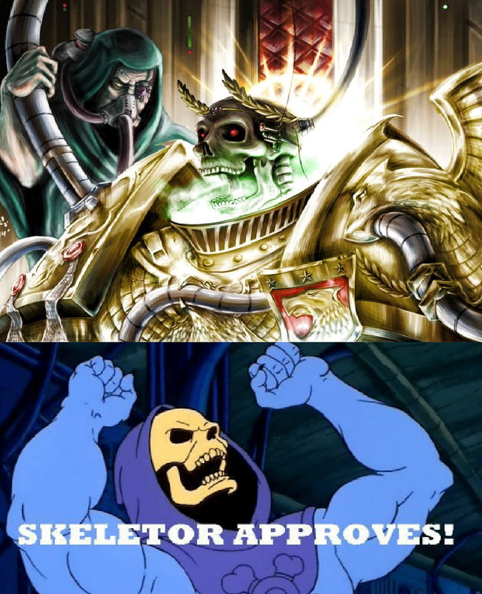 Emperor is a spooky scary skeleton - 9GAG